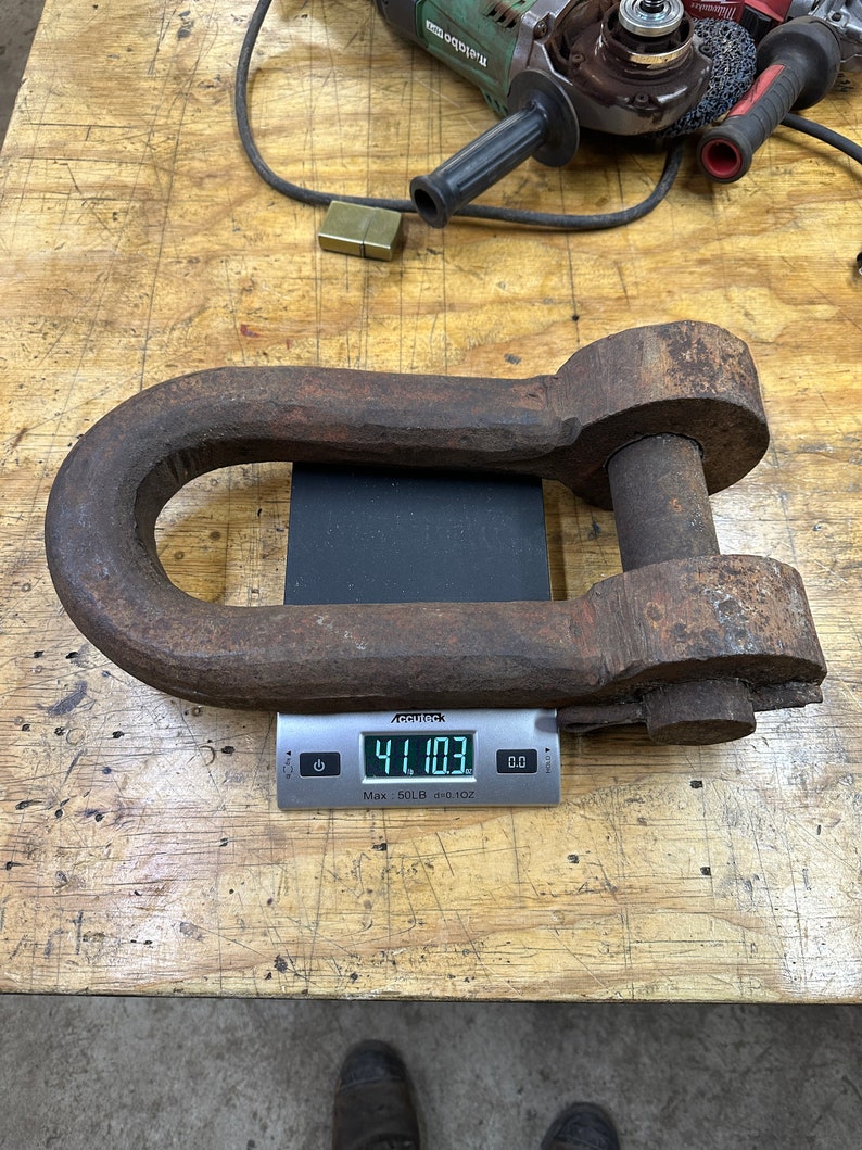 Huge Antique Clevis and Pin - 41 Lbs & 16 Long! - Etsy