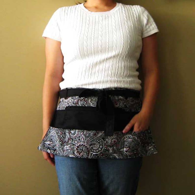 Instant Download: Craft Show Apron Vendor Show Apron Half With Zipper ...
