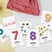 Filipino Numbers Printable Flashcards for Toddlers and Kids, Counting ...