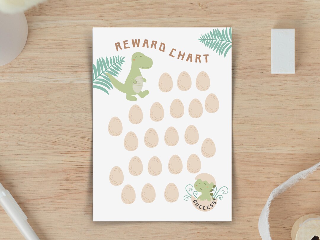 Kids Reward Chart Printable, Good Behavior Chart for Kids, Toddler ...