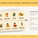 Filipino Printable Flashcards for Toddlers and Kids | Learn Tagalog ...
