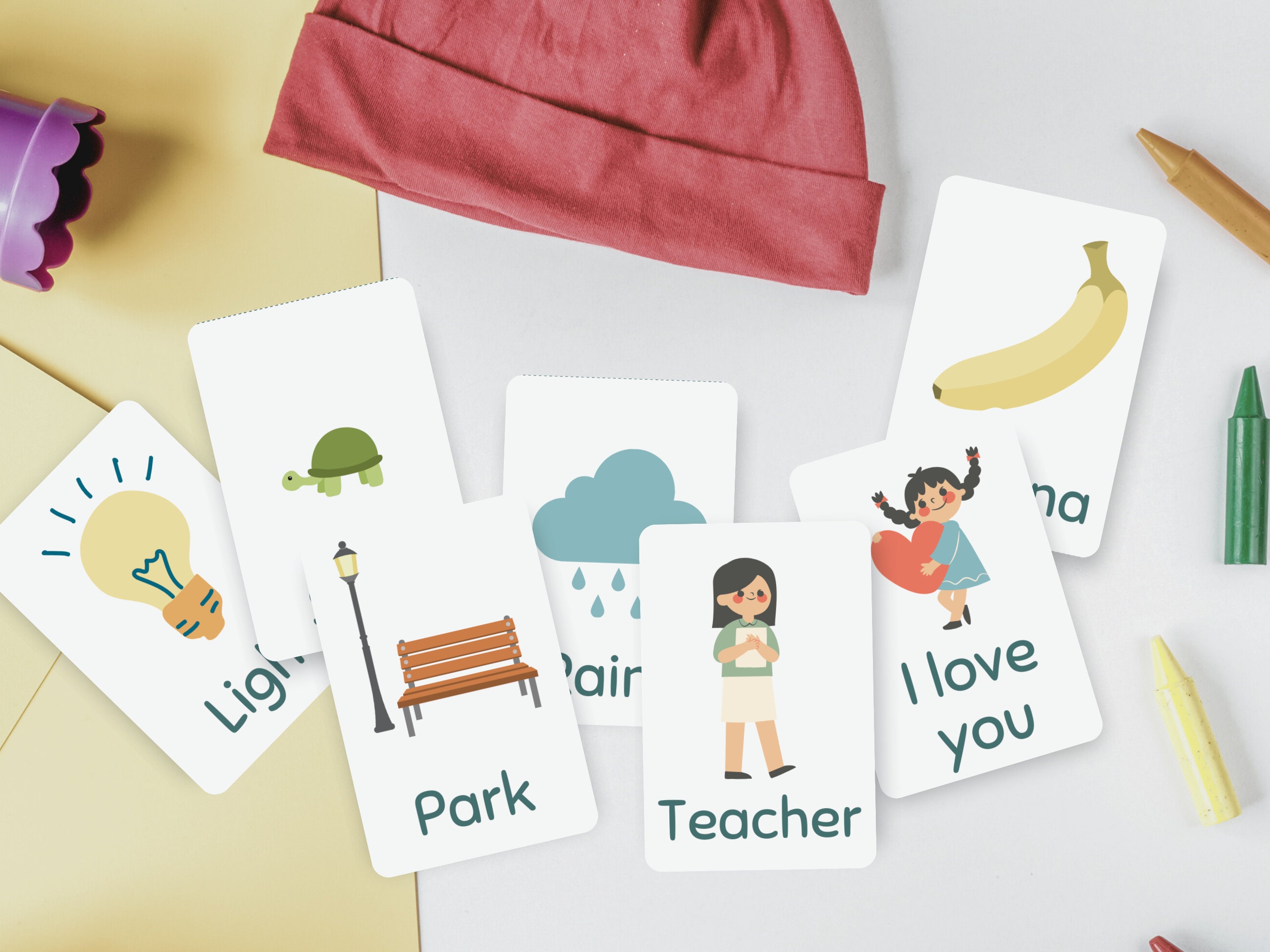Printable Communication Flashcards for Toddlers, Kids & Adults, Autism ...