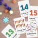 Filipino Numbers Printable Flashcards for Toddlers and Kids, Counting ...