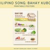 Printable Weather Poster in Filipino for Toddlers and Kids, Educational ...