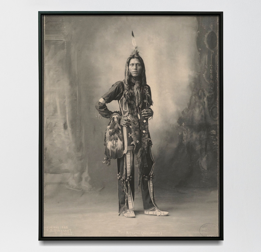 Dust Maker Ponca 1898 by Pete Mitchell, Native American Photo, American ...