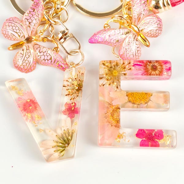 Resin Keychain - Etsy
