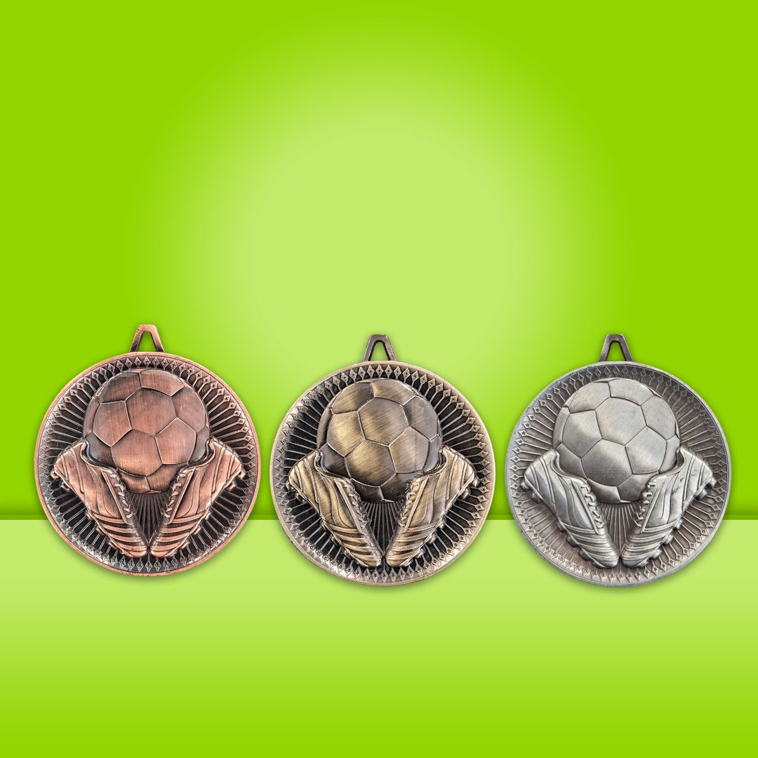 Personalised Medals - Bronze, Silver, Gold - Custom Engraving on Back ...