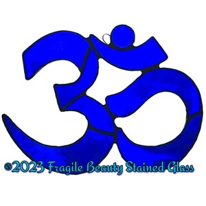 OM Symbol Stained Glass - Designs by Sarah Segovia - Glass Art by ...