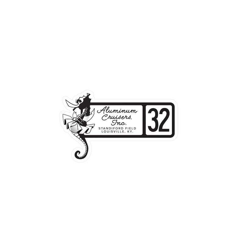 Vinyl Decal Sticker - Marinette Boat Logo Plate 32' - Etsy
