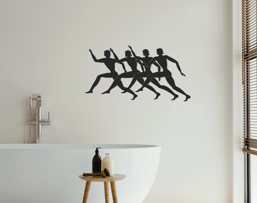 Human Wall Art, Human Silhouette Metal Sign, - Etsy