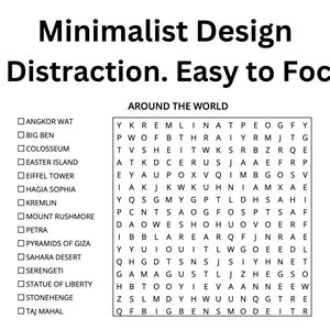 Printable Word Search for Kids of Ages 8-12. Printable Games ...