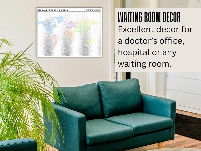 Giant Word Search Puzzle With ALL World Country Names. Printable Puzzle ...