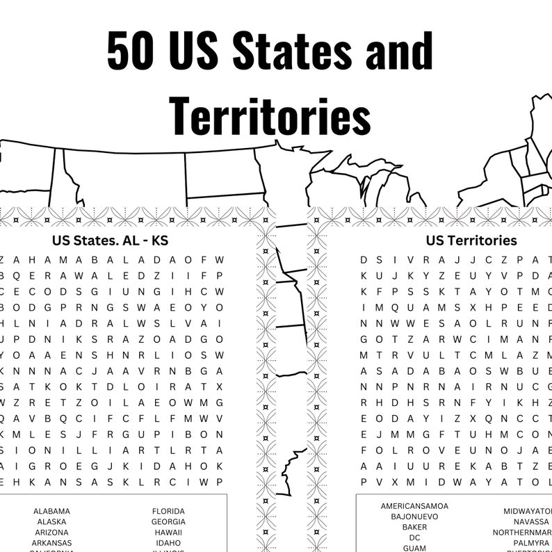 Word Search Puzzle. Printable Games. Activity for Seniors. Puzzles for ...