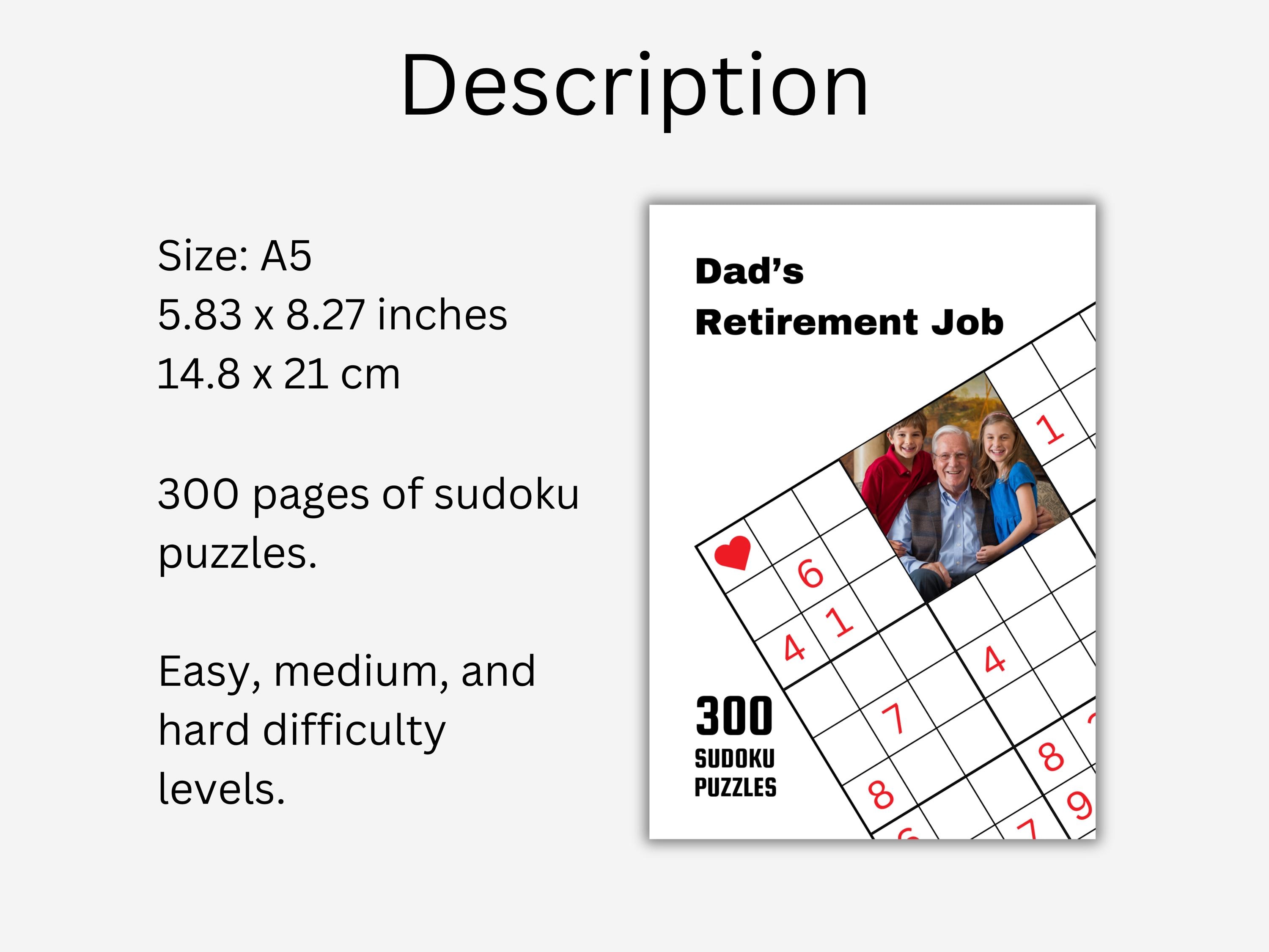 Personalized Sudoku Puzzle Book: Custom Photo Gift, 300 Puzzles - Etsy
