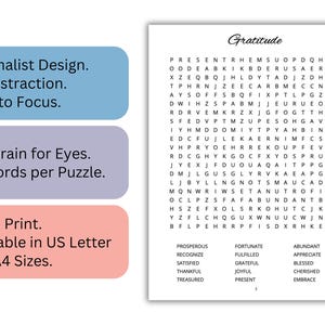 Positive Affirmations Word Search. Confidence Building Activity ...