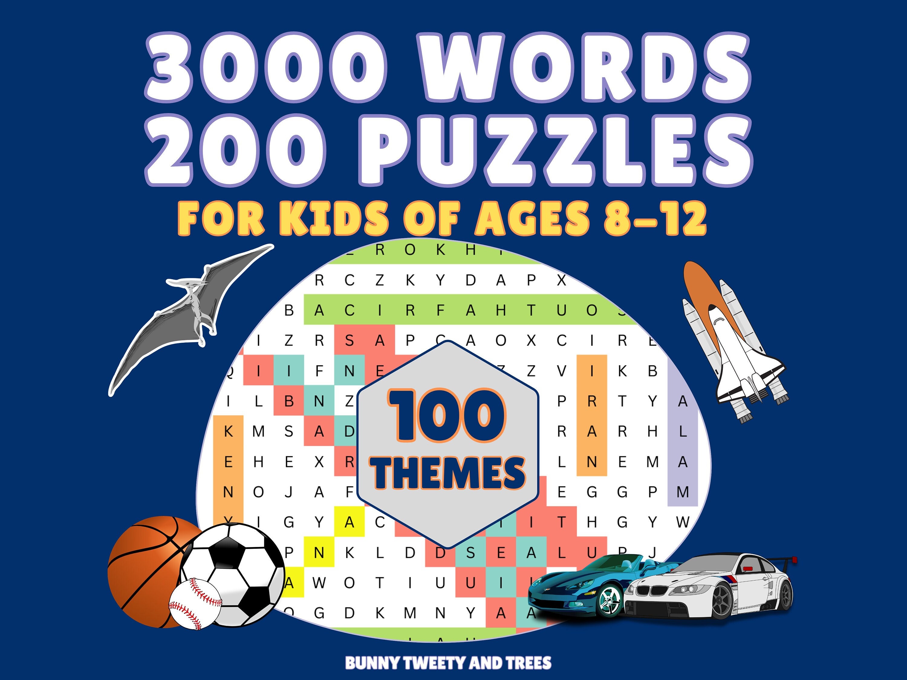 Printable Word Search for Kids of Ages 8-12. Printable Games ...