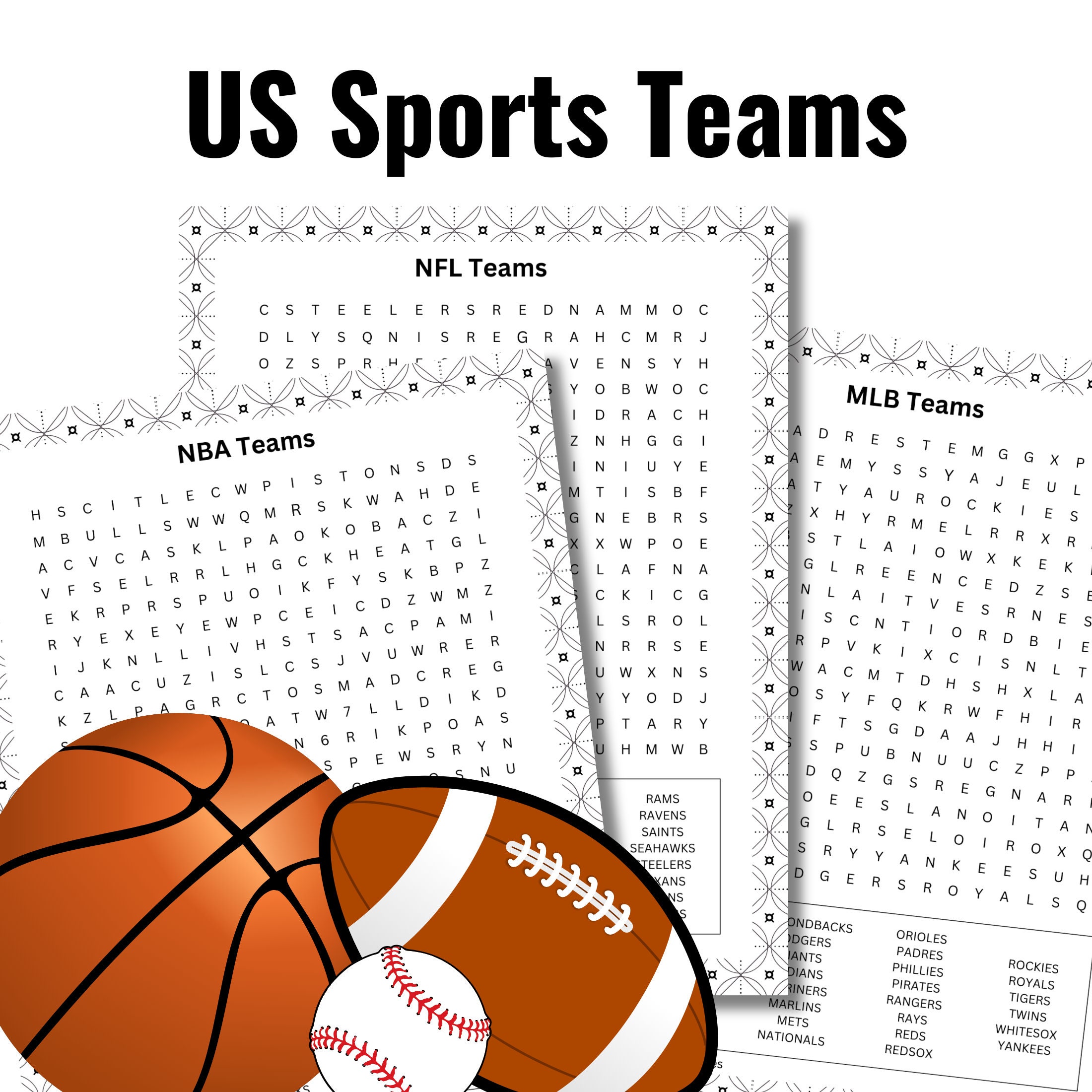 Word Search Puzzle. Printable Games. Activity for Seniors. Puzzles for ...