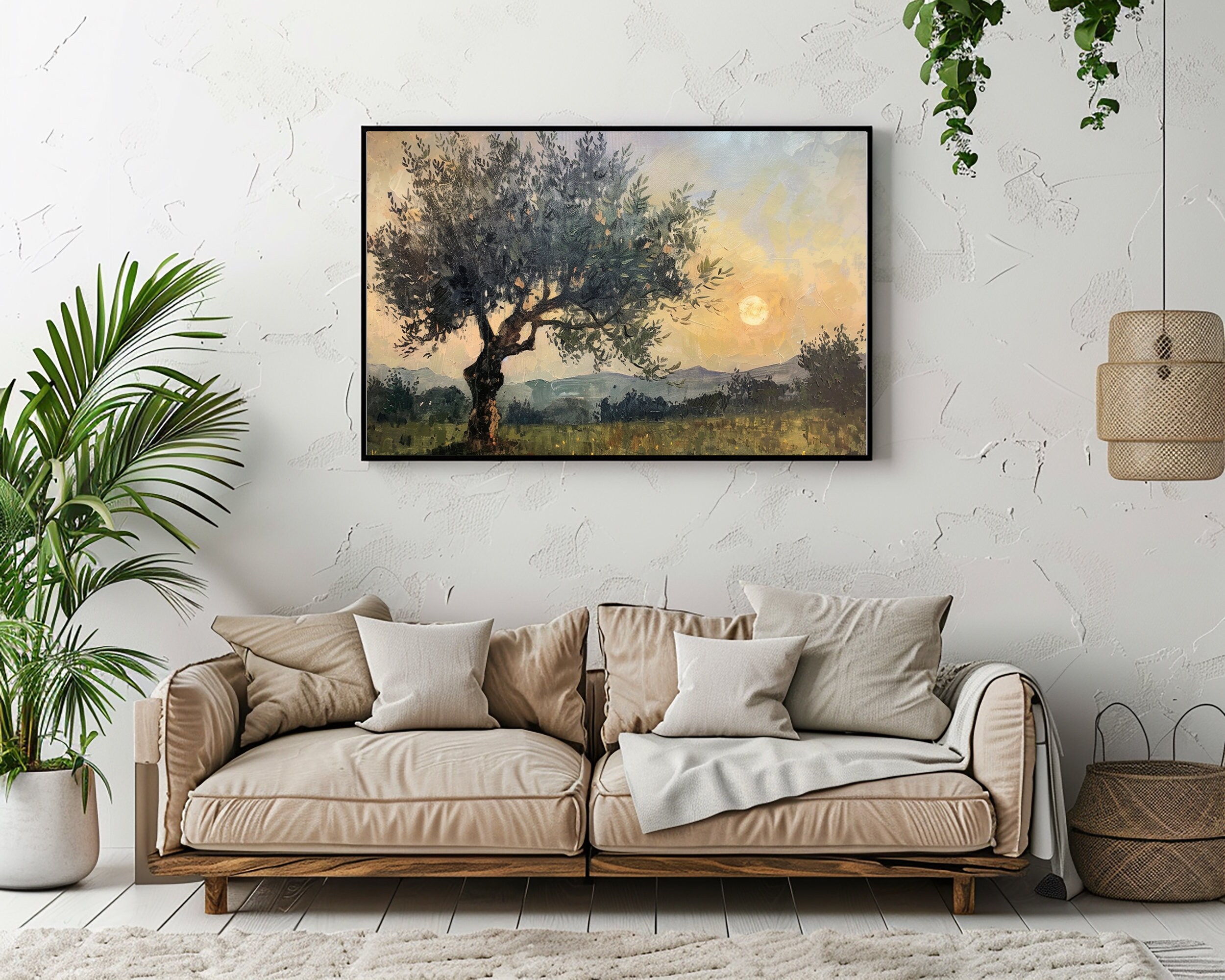 Olive Tree Wall Art, Printable Oil Painting, DIGITAL DOWNLOAD - Etsy