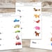 Printable Matching Worksheets, Match the Word to the Picture ...