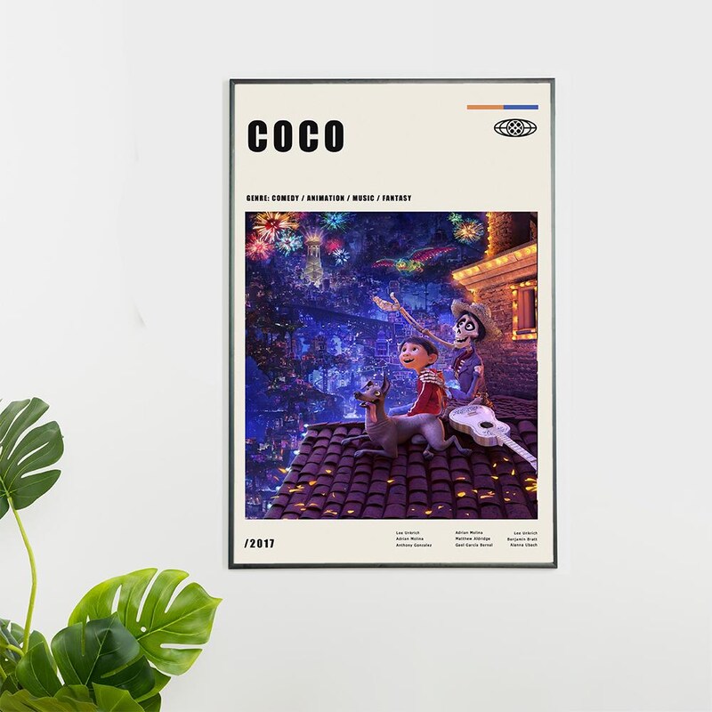 Coco Movie Poster - Etsy