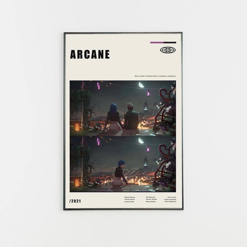 Arcane Poster，movie Movie Posters, Wall Art, Canvas Prints, Home Decor ...