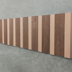 4-8 Hooks Multi Wood Rack, Natural Oak With Beech, Wall Coat Holder ...