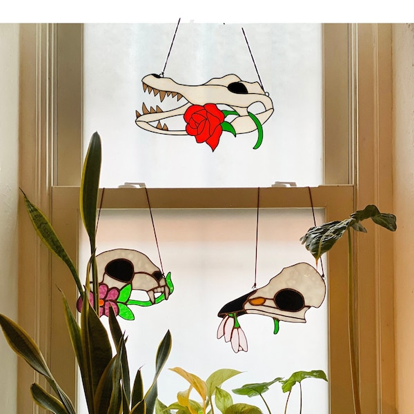 Stained Glass Alligator Pattern - Etsy