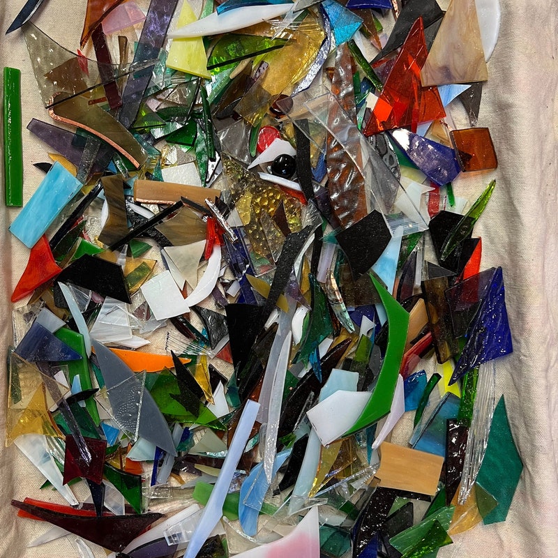 Stained Glass Shards - Etsy