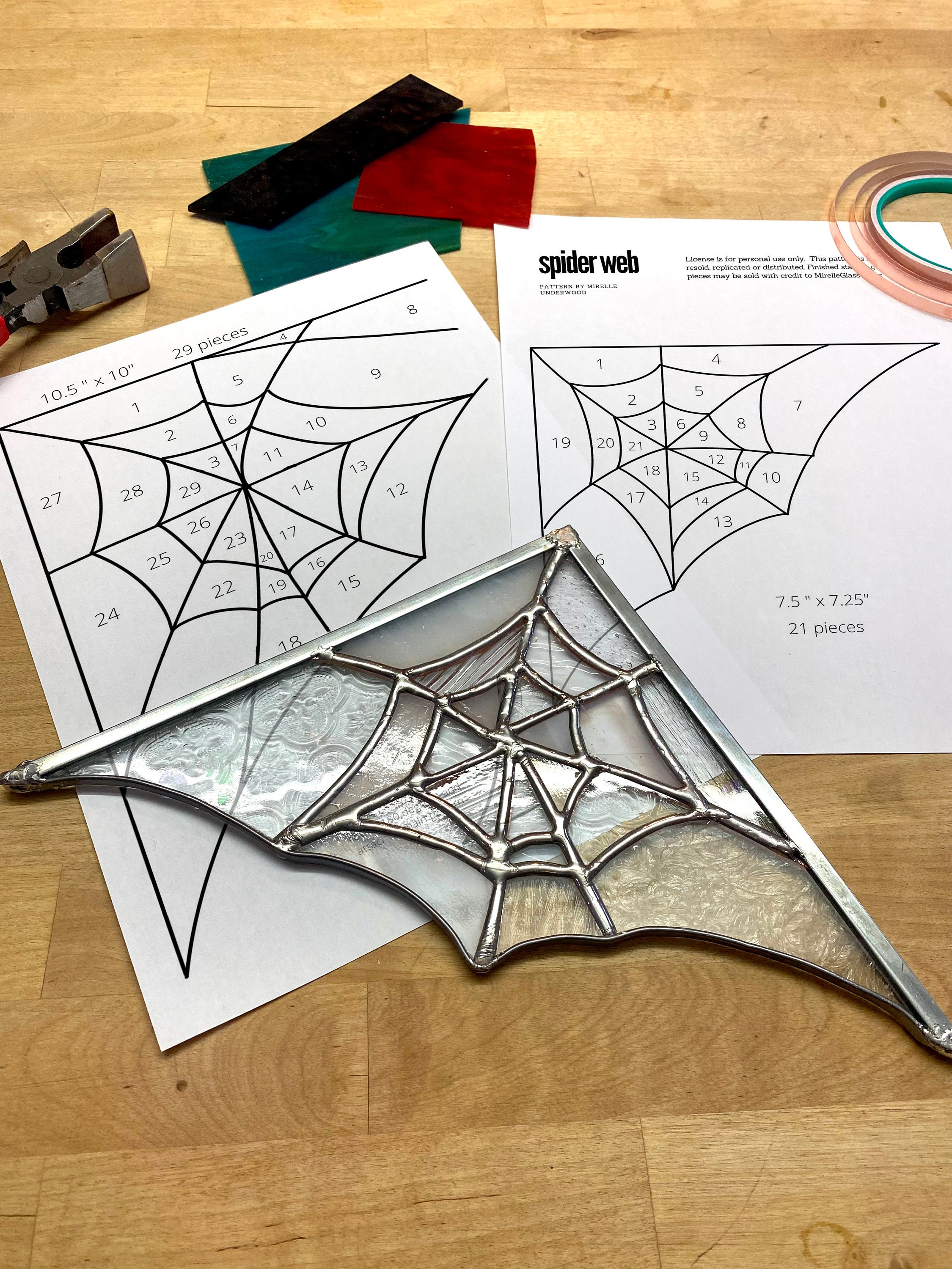 Craft Supplies & Tools DIGITAL DOWNLOAD PATTERN pdf Suncatcher Stained ...