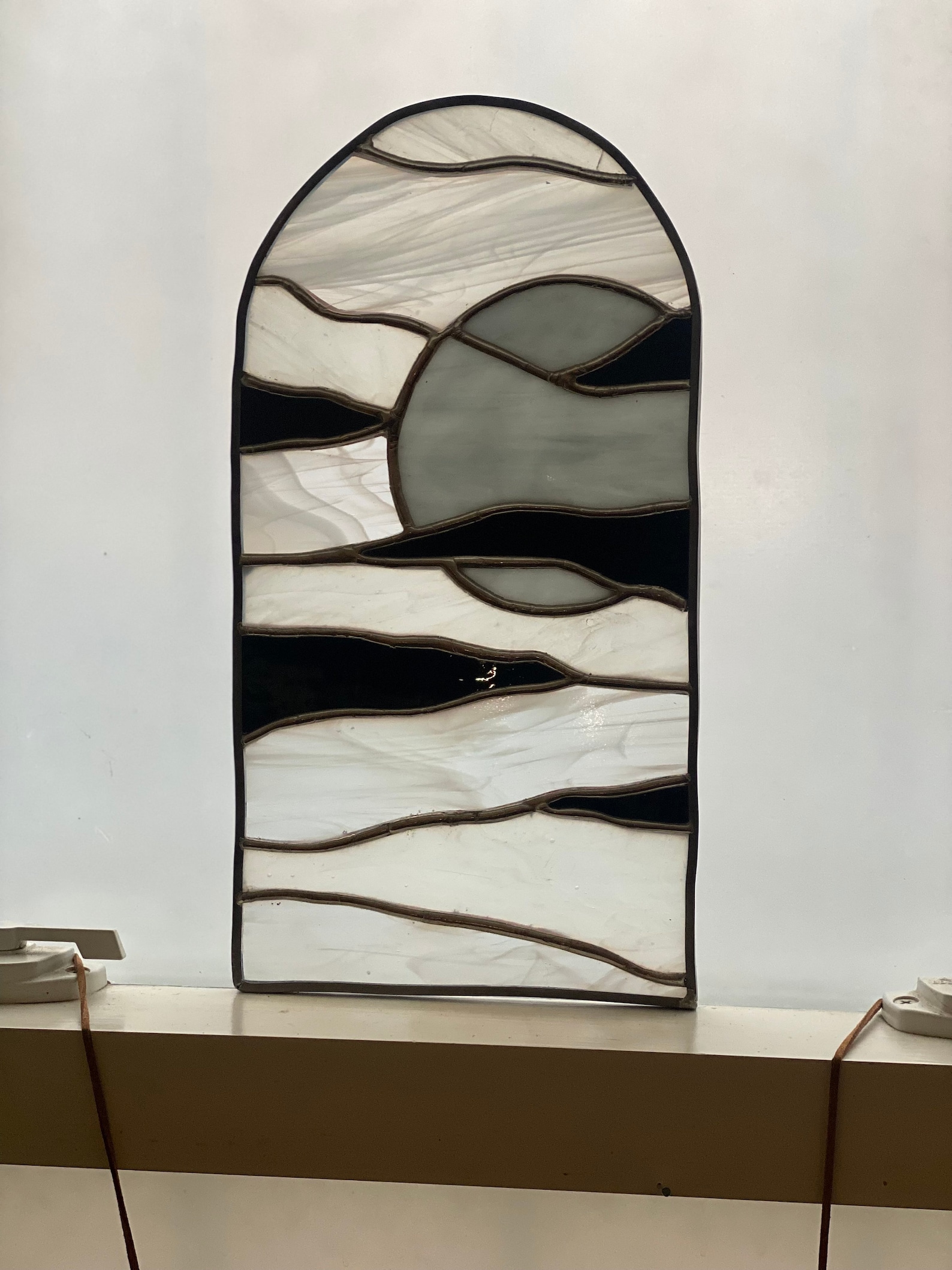 Digital Stained Glass Pattern / CLOUDY SKIES PDF Instant Download ...