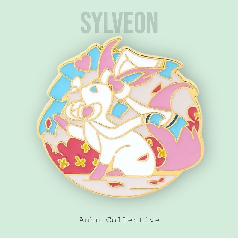 Eevee Evolution Enamel Pins - Etsy