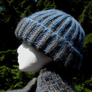 PDF Digital Download Pattern Reversible Brioche Rib Cap Patons Classic ...