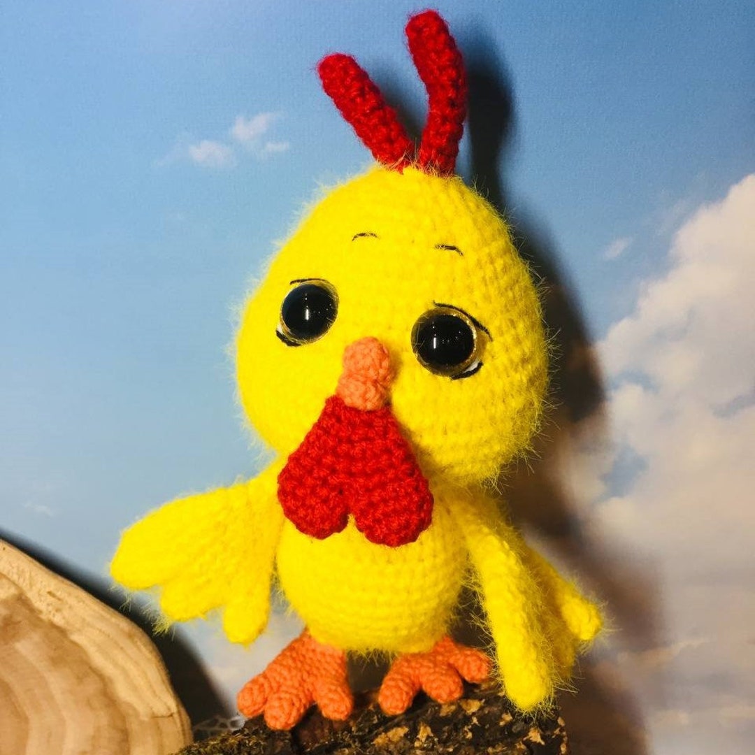 Rooster Crochet Patterns Amigurumi Toy Chicken Crochet Pattern Easter ...