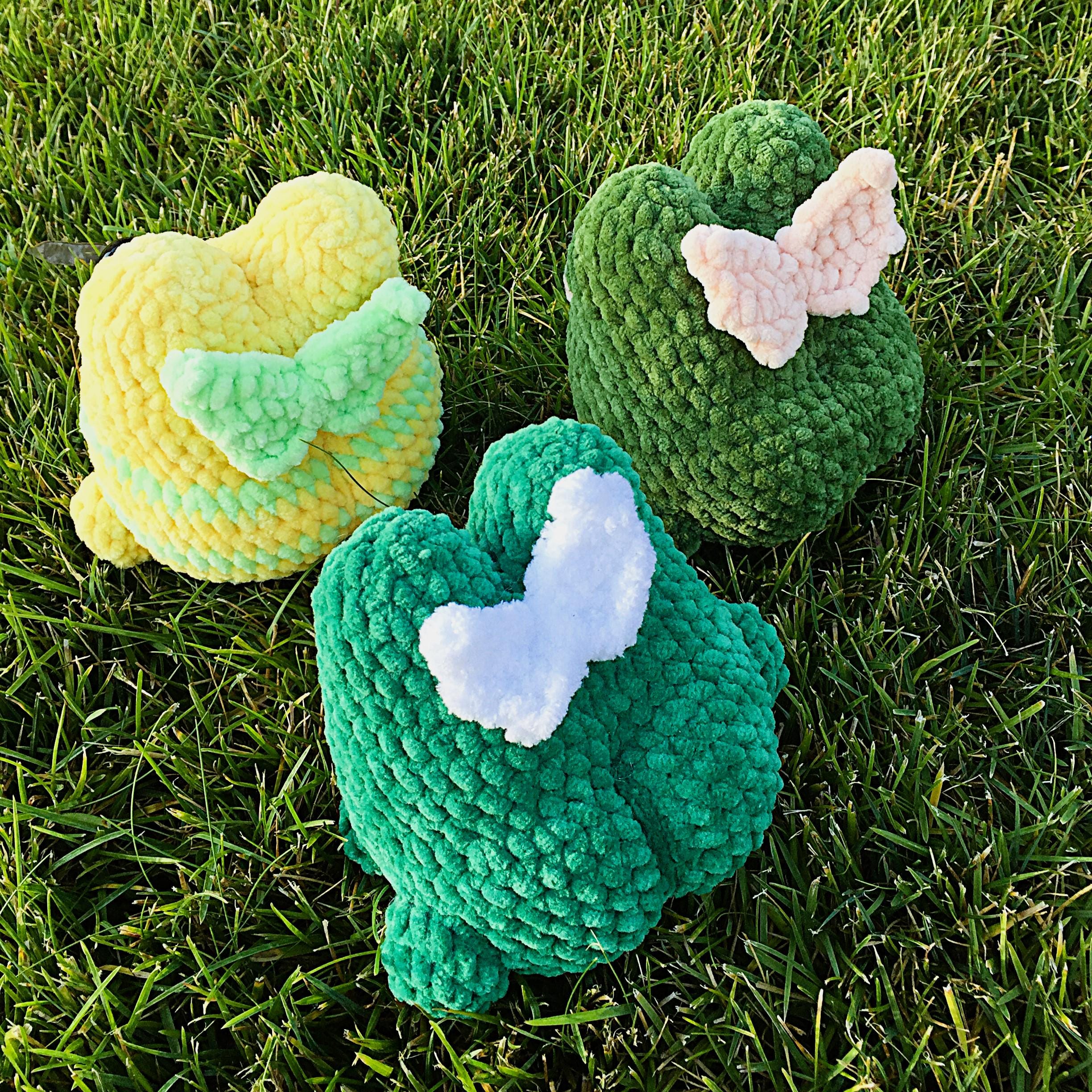 Frog Crochet Pattern Frog Plush Amigurumi Pattern Crochet Pattern for ...