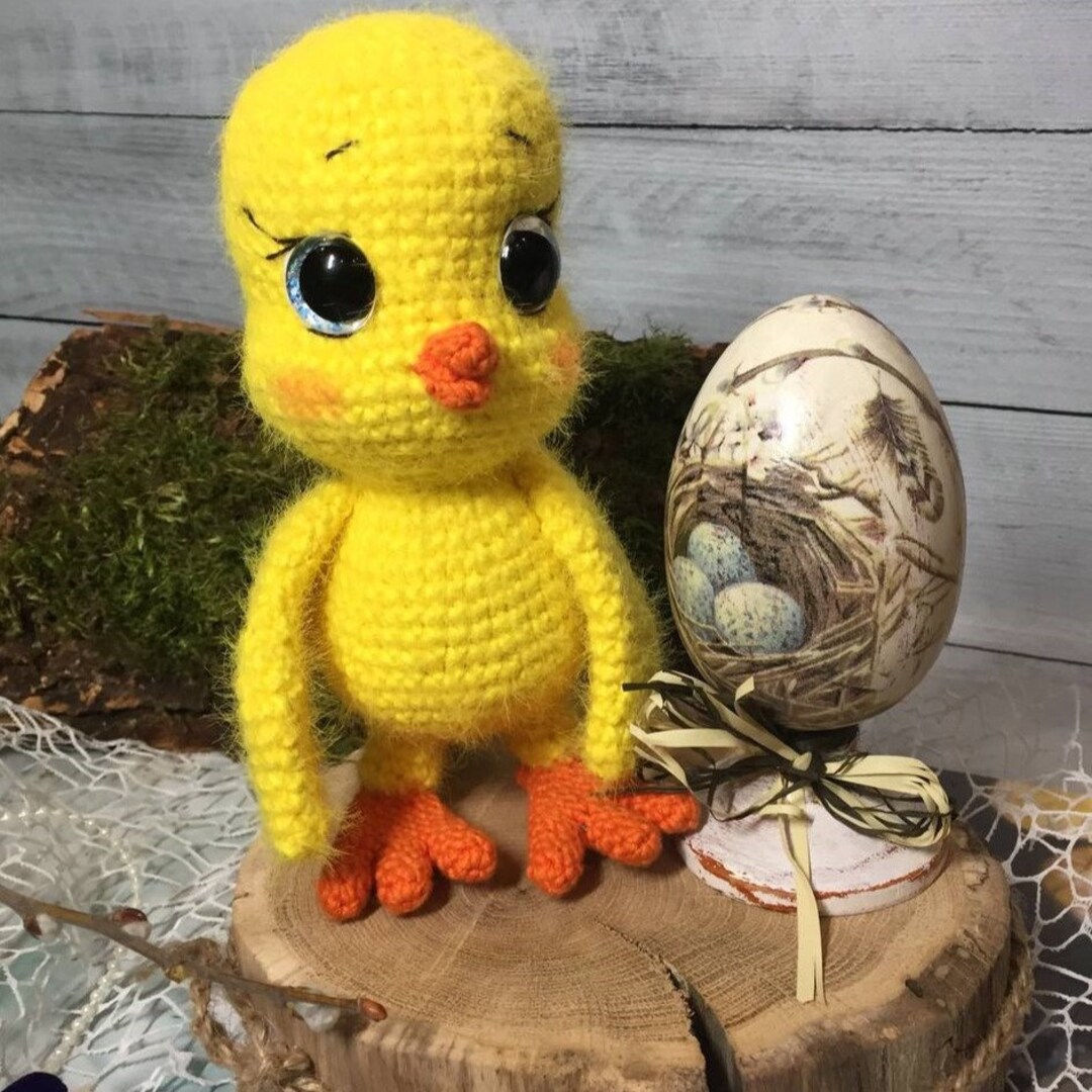 Chicken Crochet Patterns Amigurumi Toy Chicken Crochet Pattern Easter ...
