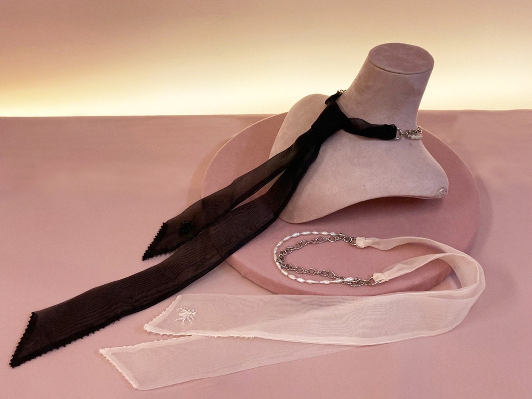 Sheer Tie Chokereight Legs - Etsy
