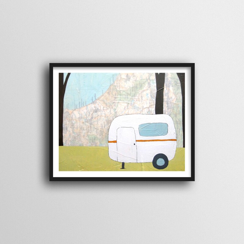 Camper Art - Etsy