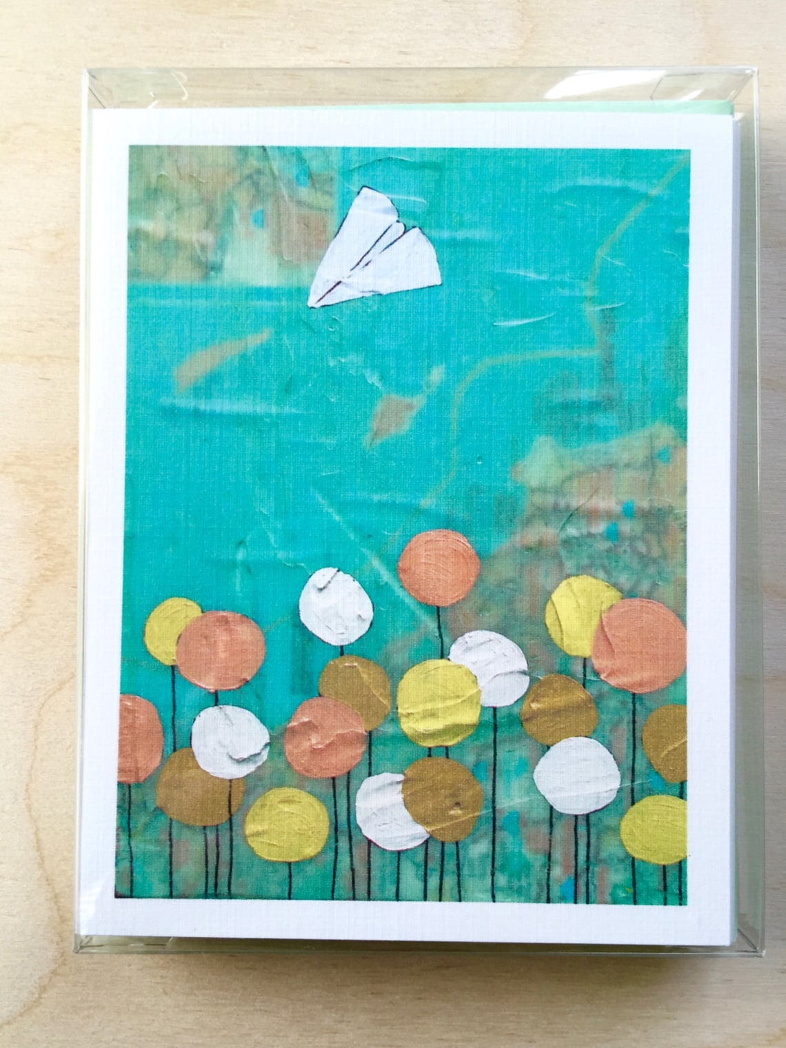 Map Card Set / Everyday Blank Box Card Set of 6 Great Gift for - Etsy