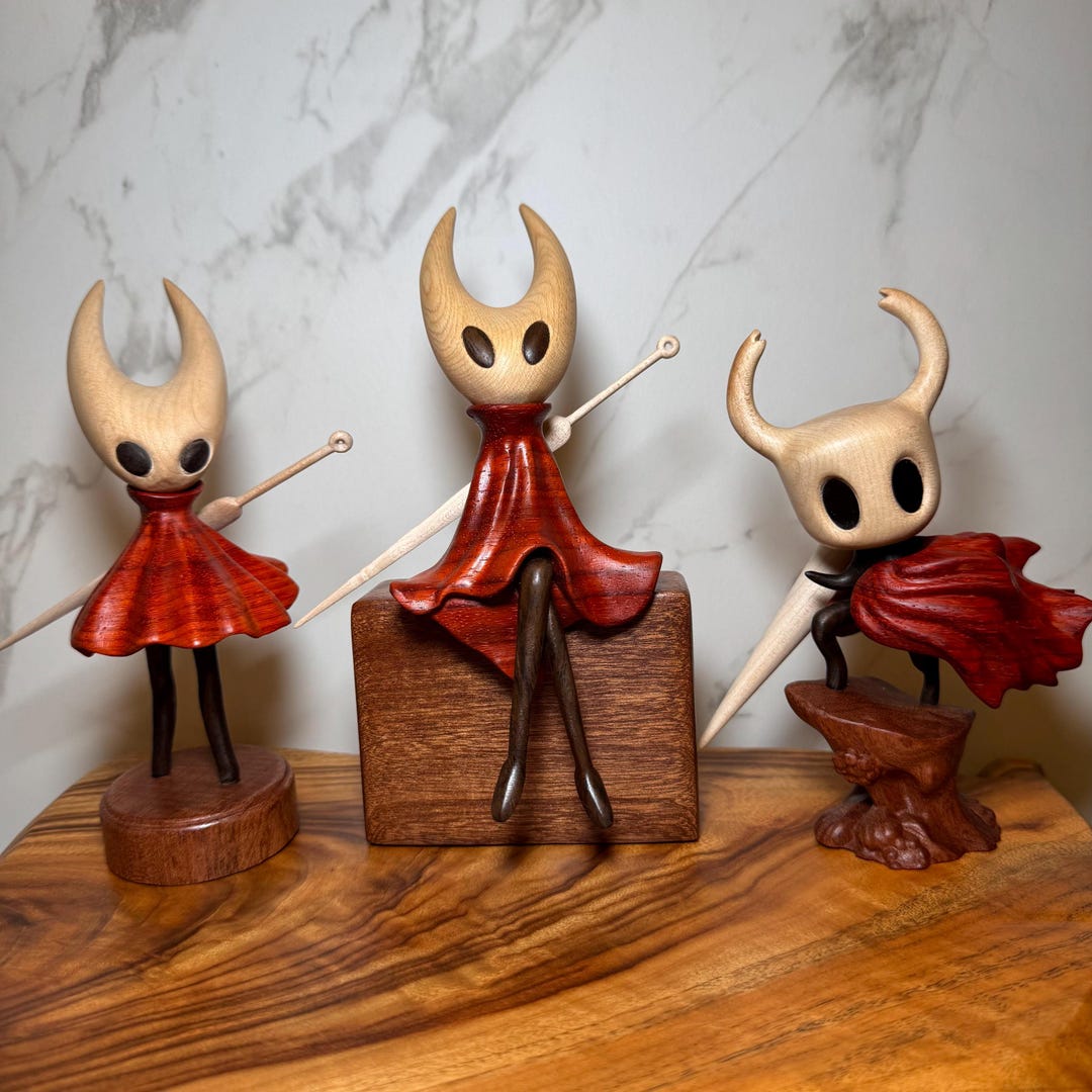 Hollow Knight Gift for Him, Wooden Gamer Gift, Anniversary Gift for ...