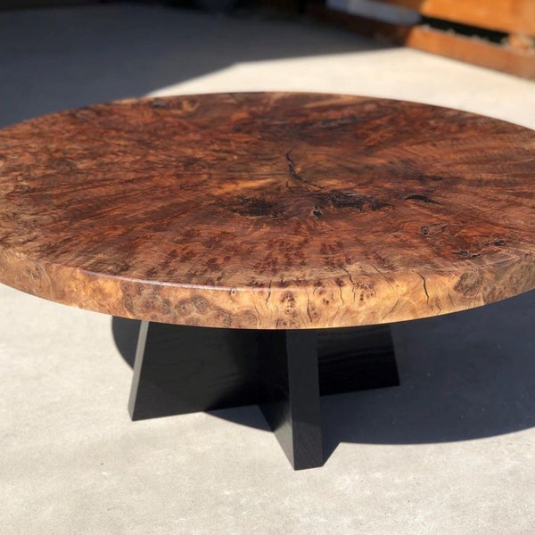 Wood Slab Coffee Table - Etsy
