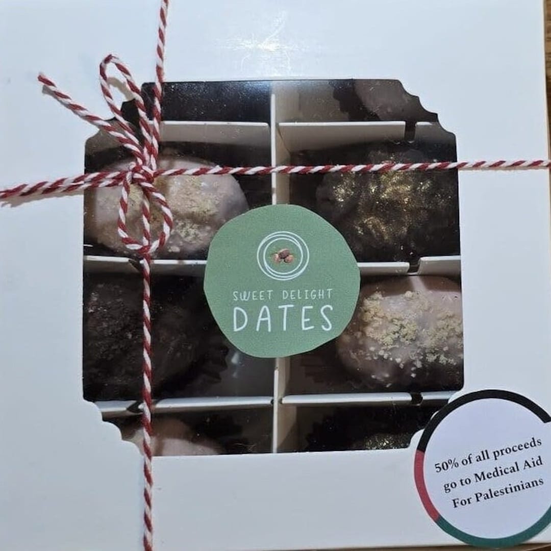 Luxury Filled Chocolate Dates box of 12 Perfect Gift for Birthdays/eid ...