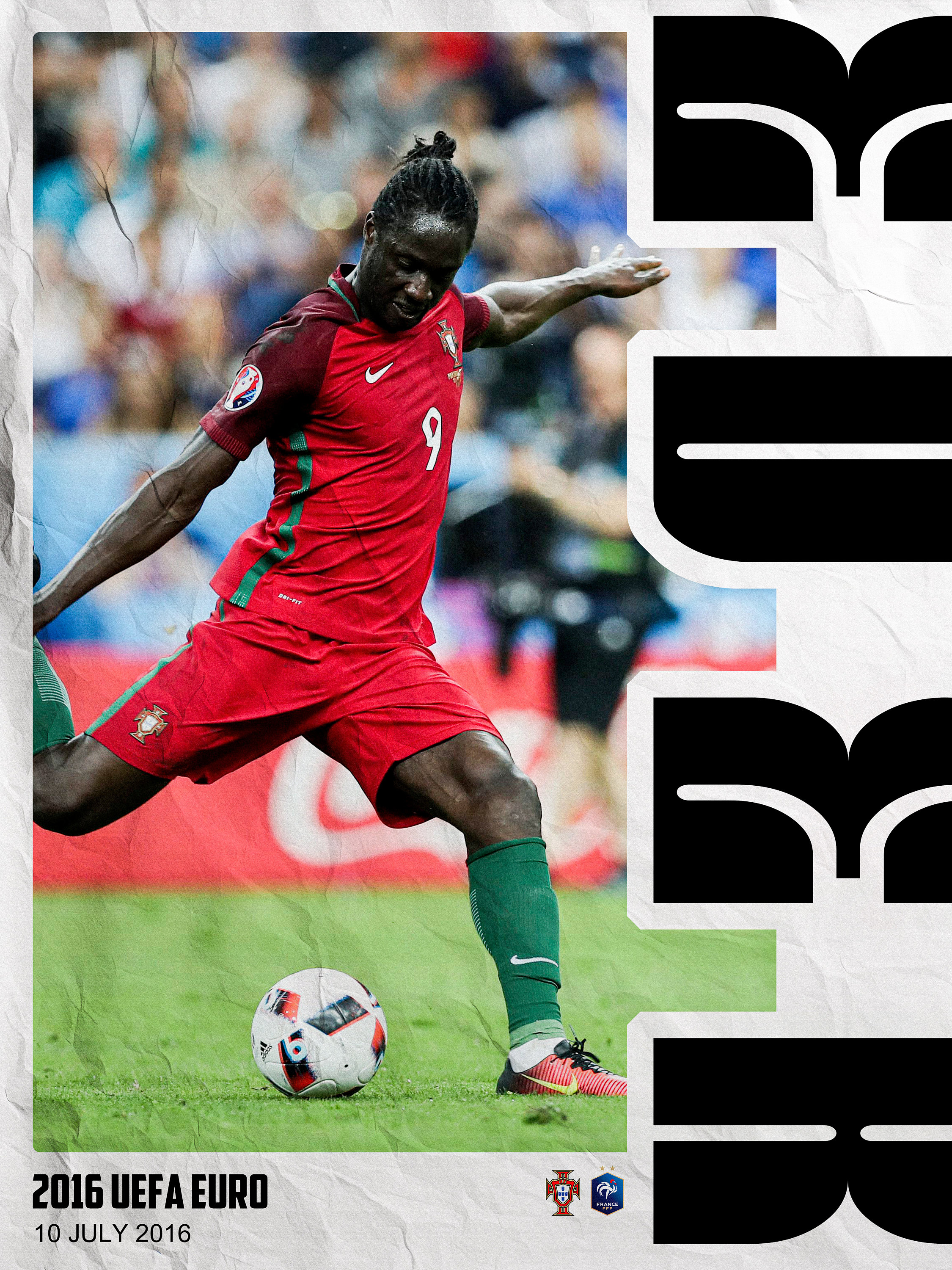 Portugal Football Poster Soccer Poster Éder Poster - Etsy