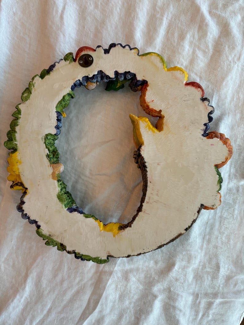 Colorful Autumn and Fall Wreath Featuring Cornucopia Filled With Corn ...