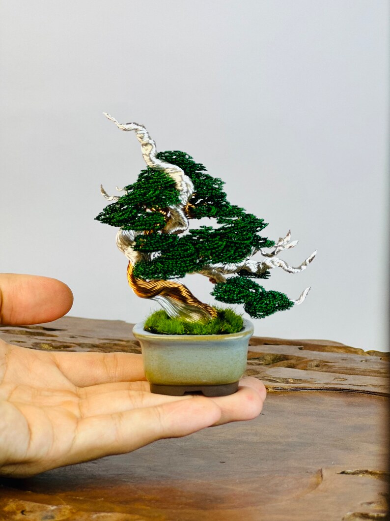 Mini Bonsai | Metal Tree | Decor Tree | Desk Decor | Mini Tree ...