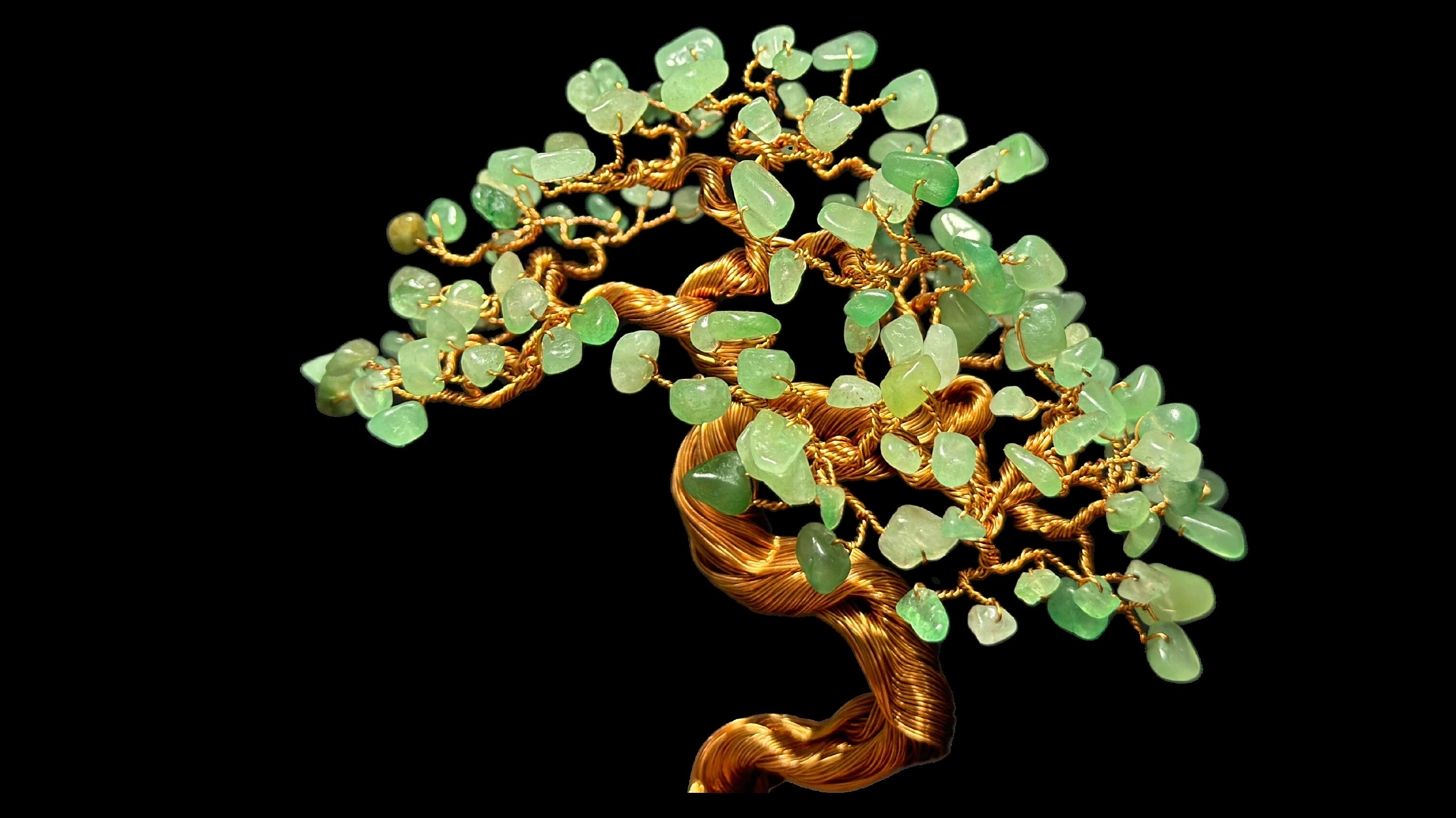 Copper Bonsai Wire Bonsai Crystal Bonsai Art Gift Wood Element - Etsy