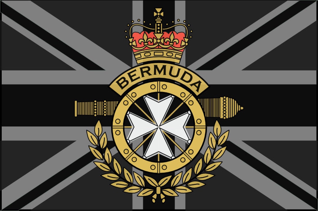 Royal Bermuda Regiment Black PVC Waterproof Patch - Etsy