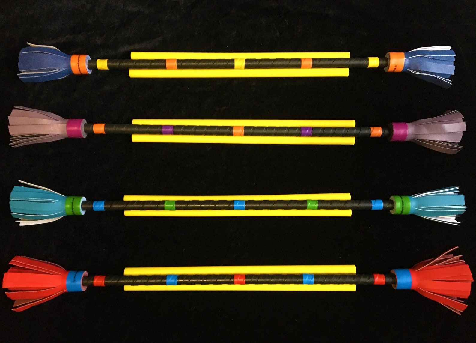 Stiki Flowersticks Set by Rainbow Dragon Silicon Handsticks | Etsy