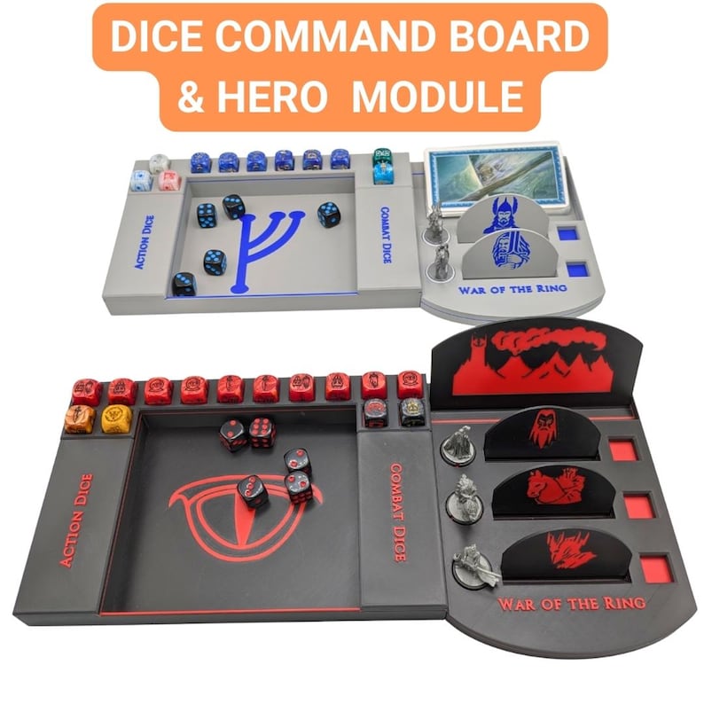 Dice Command Board for War of the Ring | Modular Upgrade System - Etsy