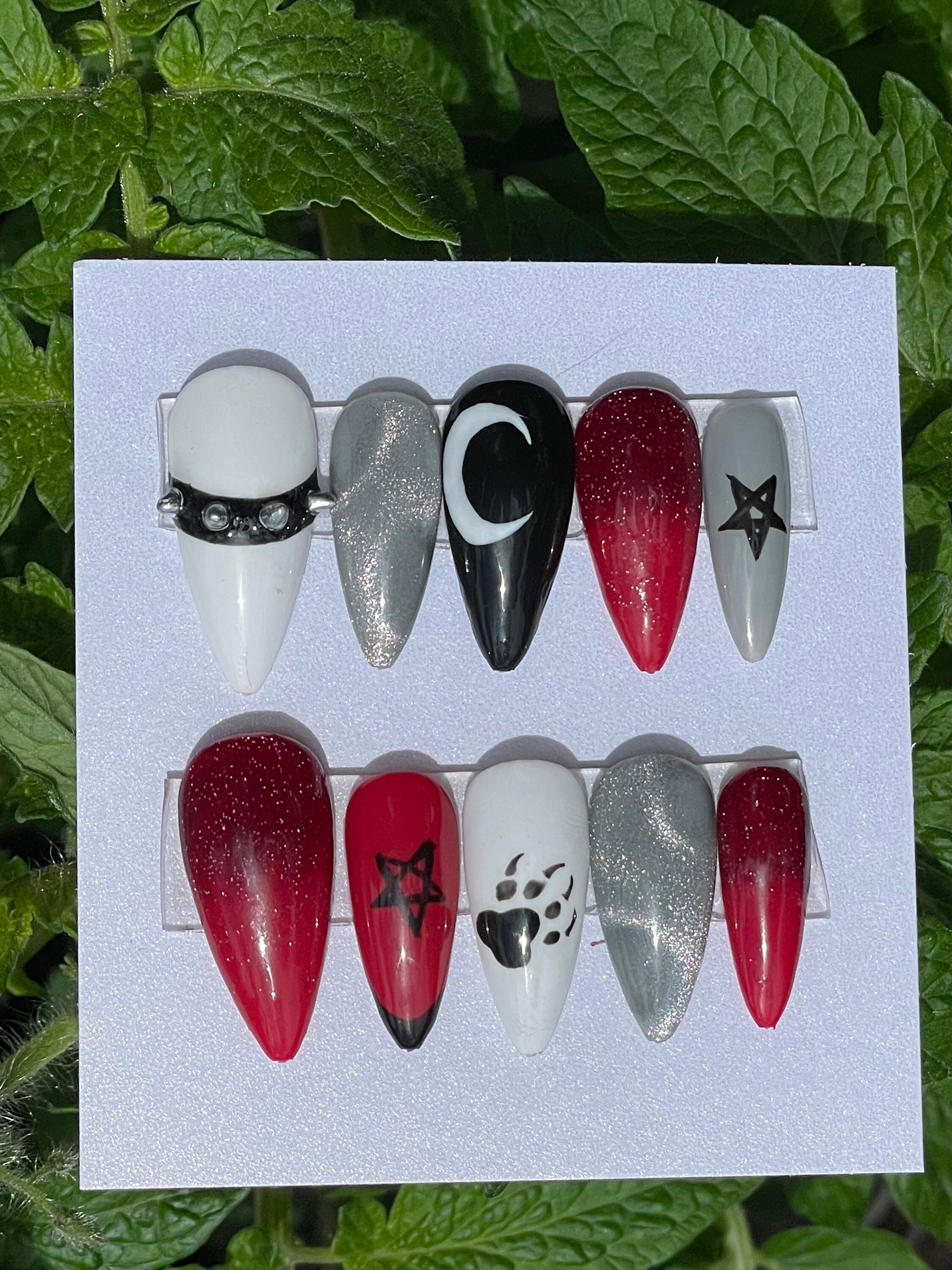 Loona Helluva Boss Press on Nails - Etsy
