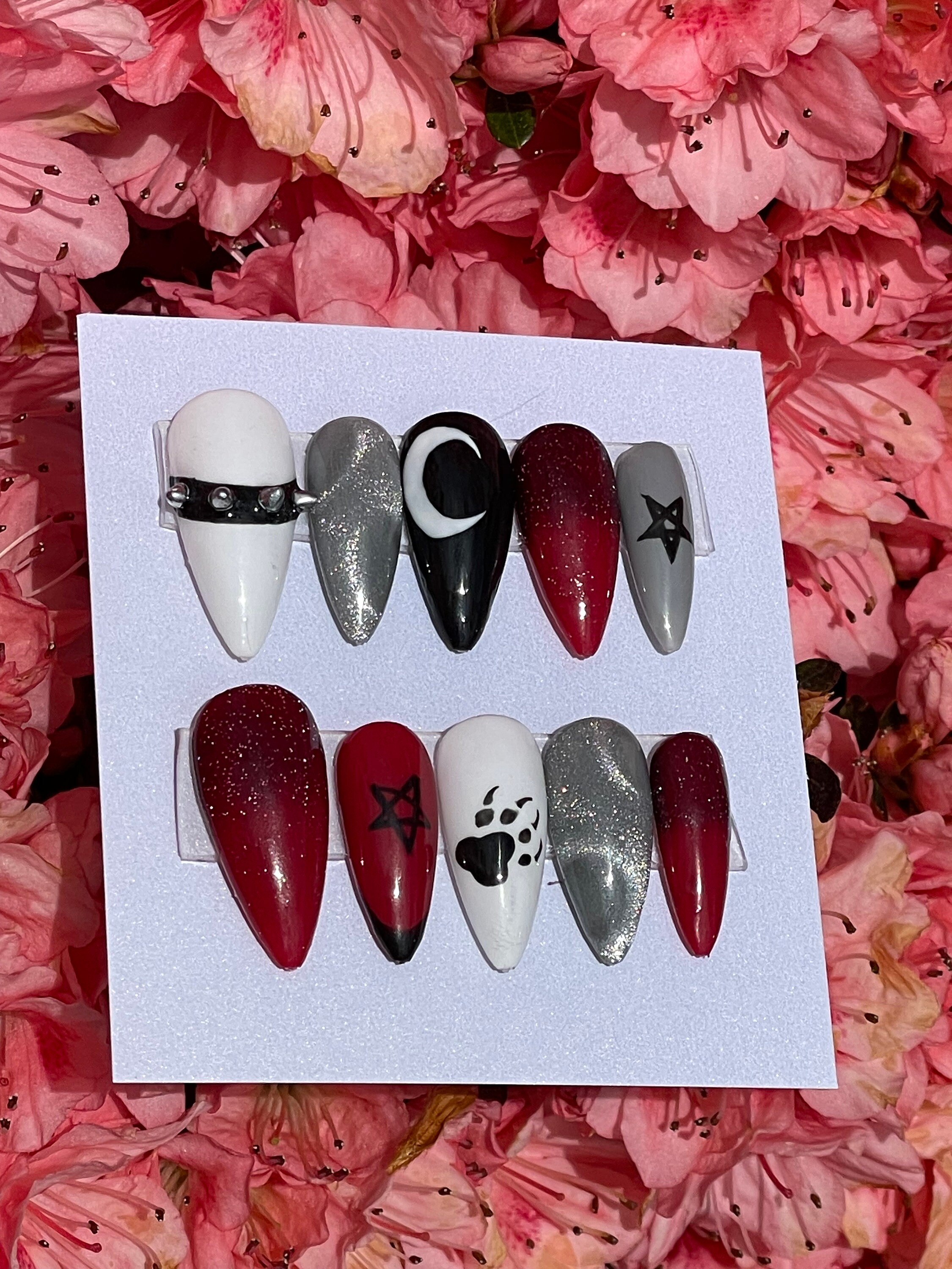 Loona Helluva Boss Press on Nails - Etsy